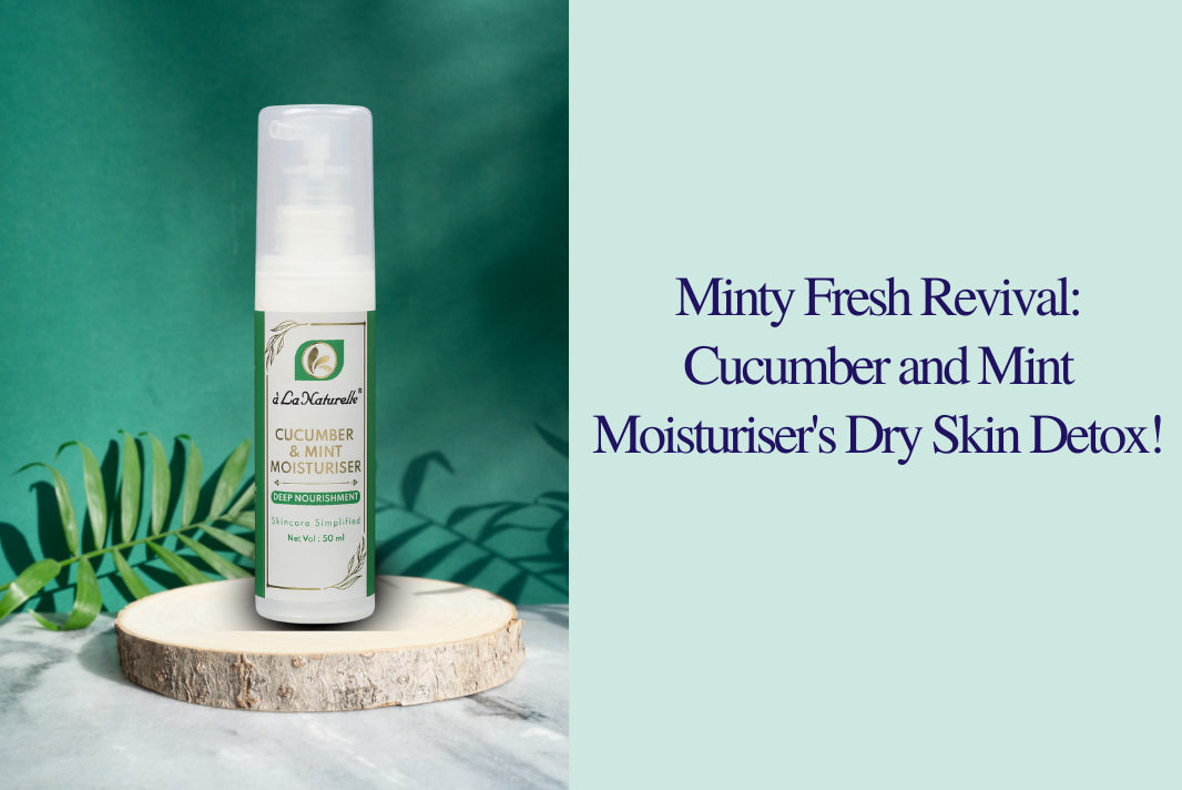 Minty Fresh Revival: Cucumber and Mint Moisturiser's Dry Skin Detox ...